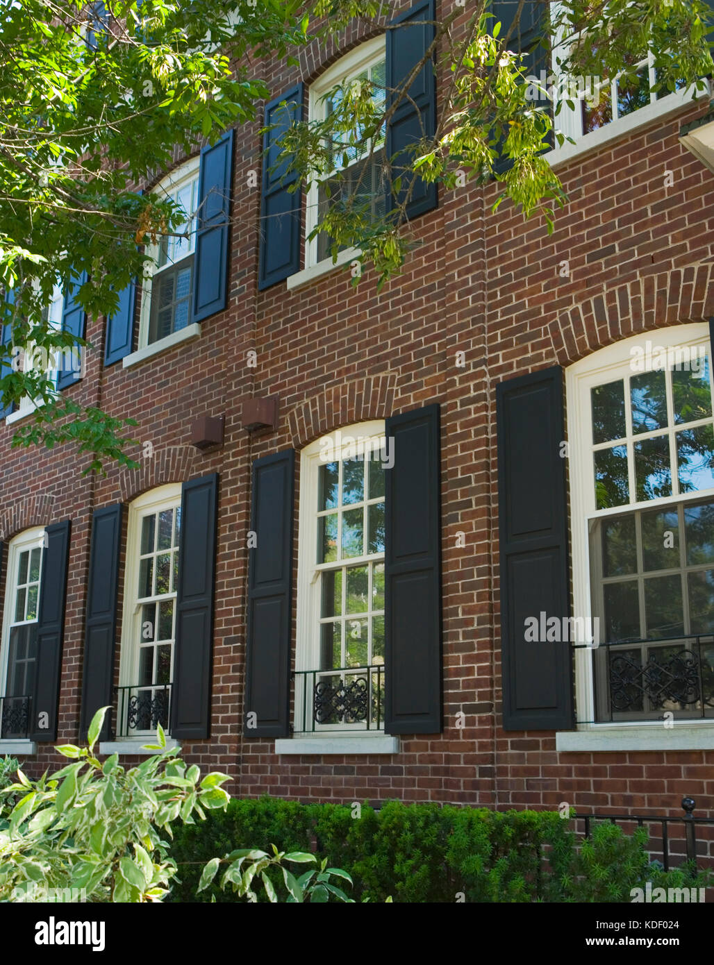 Windows with shutters Stock Photo - Alamy