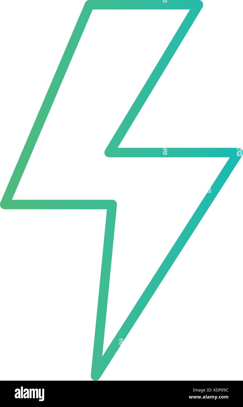 line energy hazard symbol power electric vector illustration Stock ...