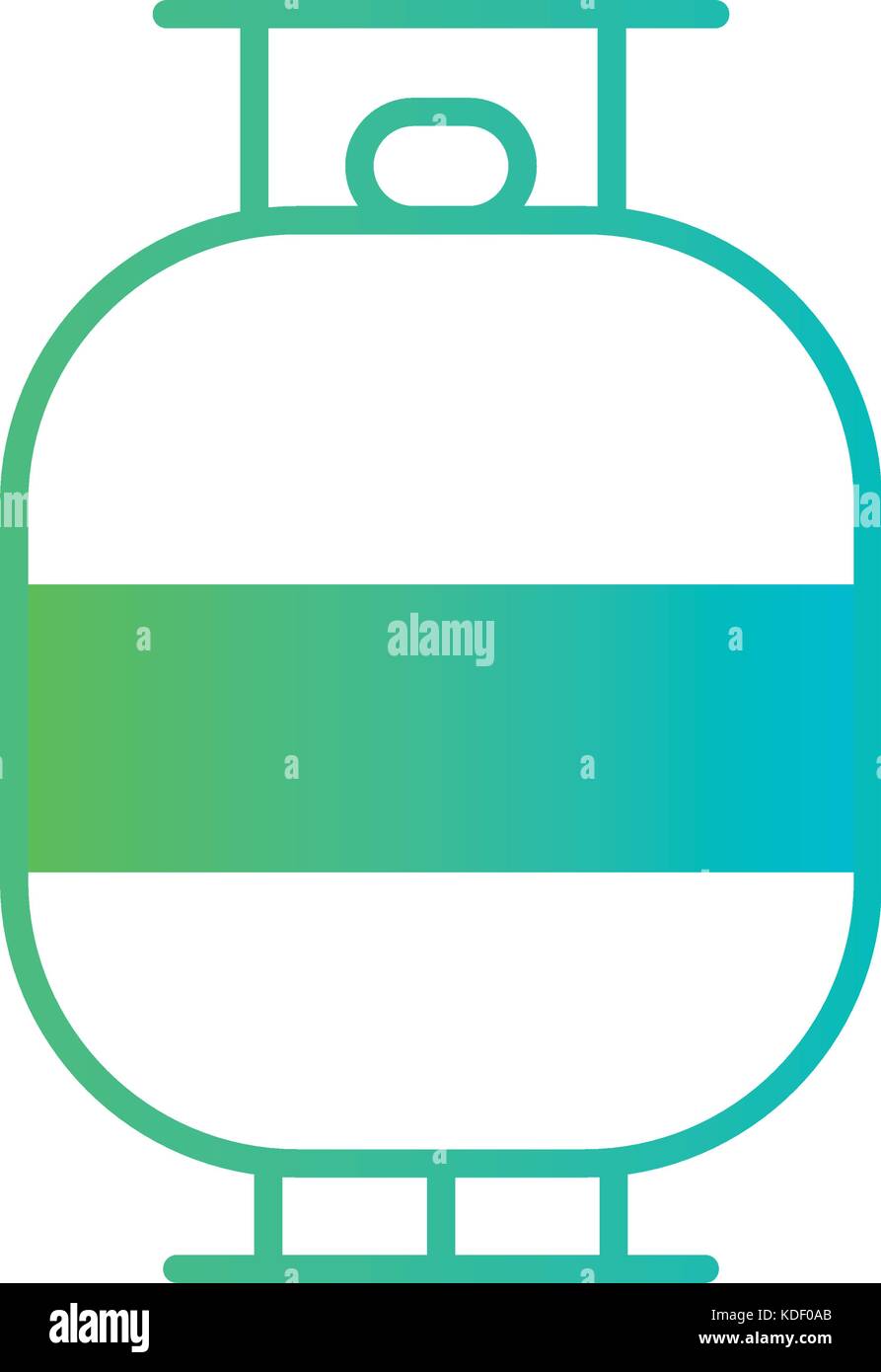 line water tank container reserve vector illustration Stock Vector ...