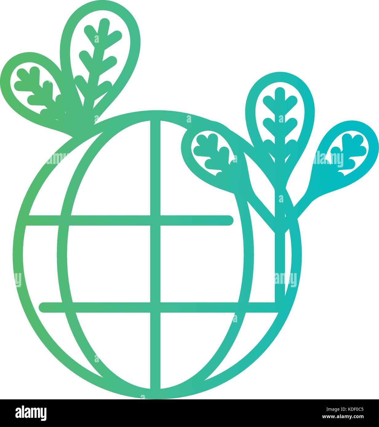 line global connection map to digital technology vector illustration ...