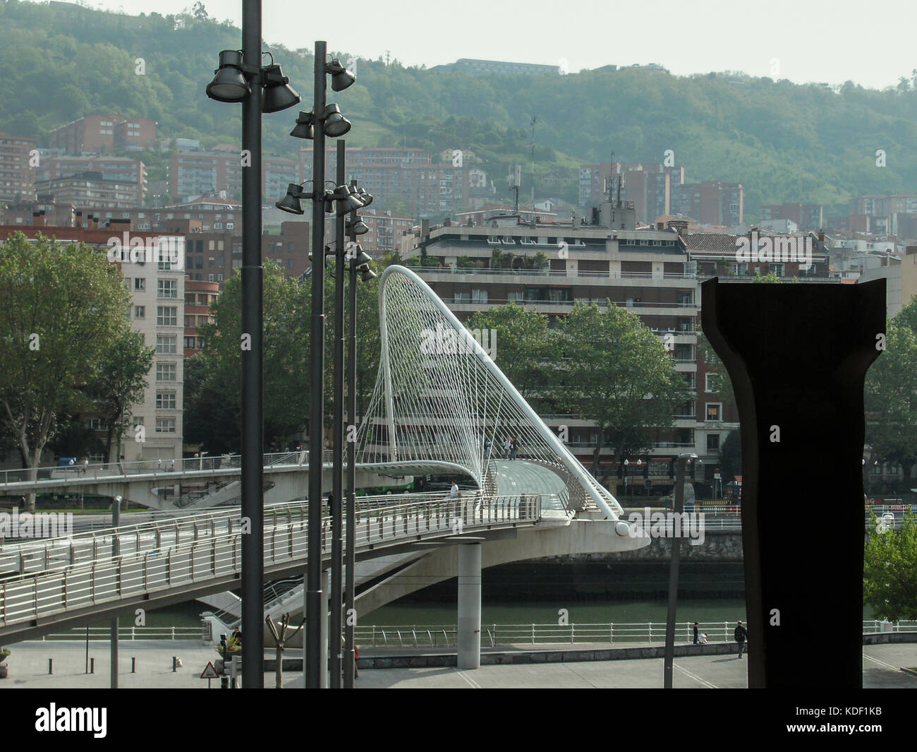 Zubizuri (Bridge of Calatrava Stock Photo - Alamy