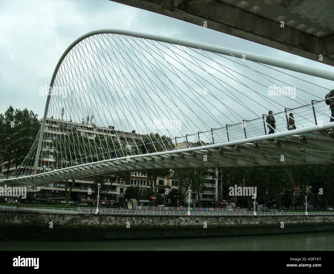 Zubizuri (Bridge of Calatrava Stock Photo - Alamy