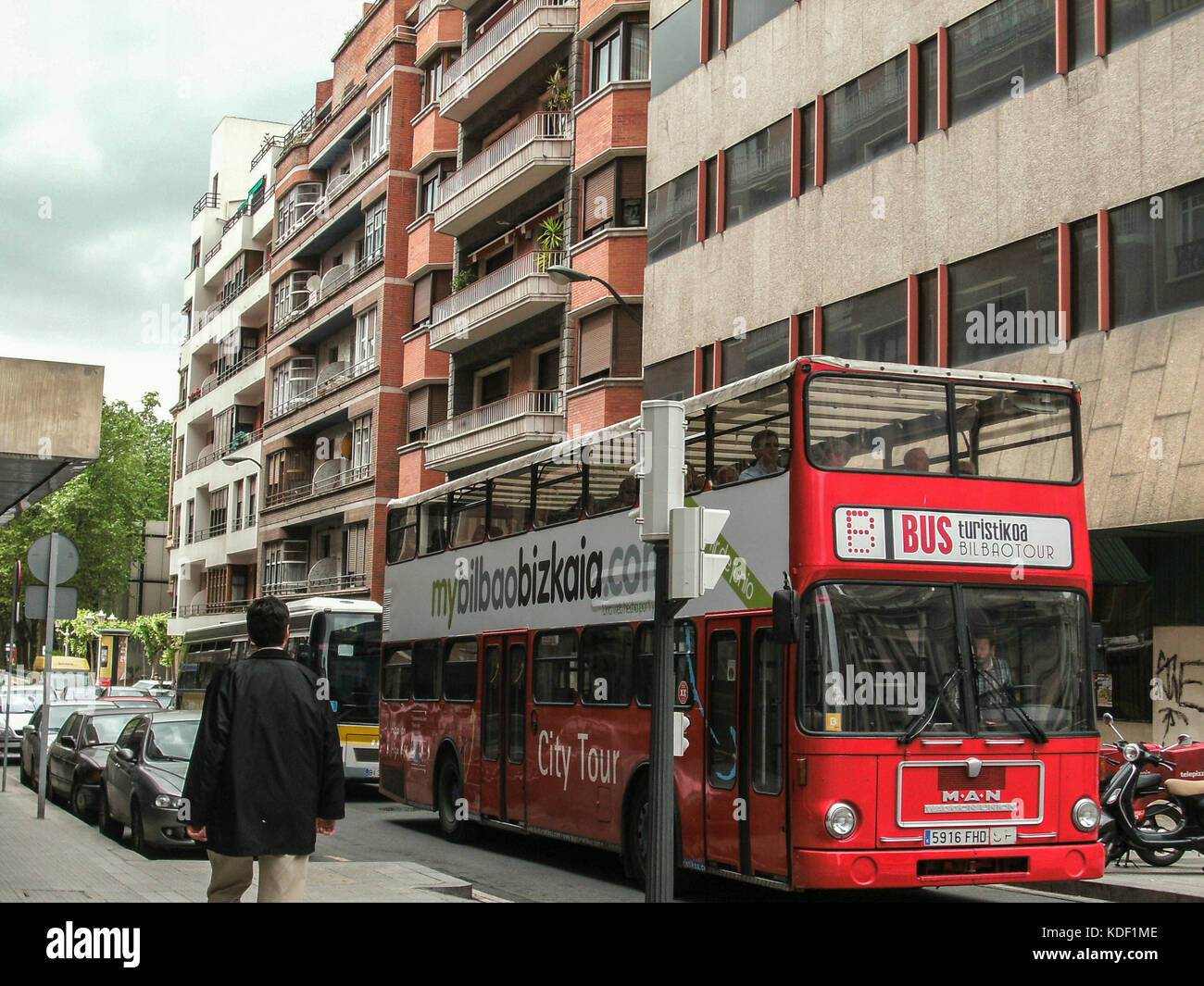 Tourist Bus (Bilbao,Spain Stock Photo - Alamy
