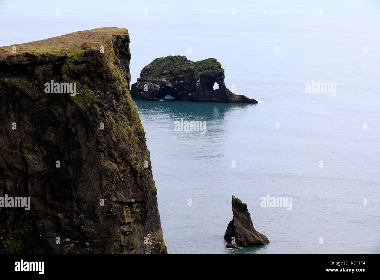 Dyrholaey promontory view, Vik, Iceland, Europe Stock Photo - Alamy