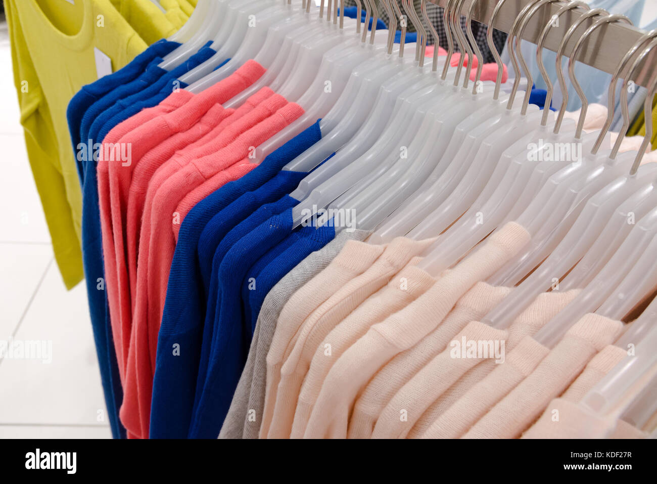 Sweaters display hi-res stock photography and images - Alamy