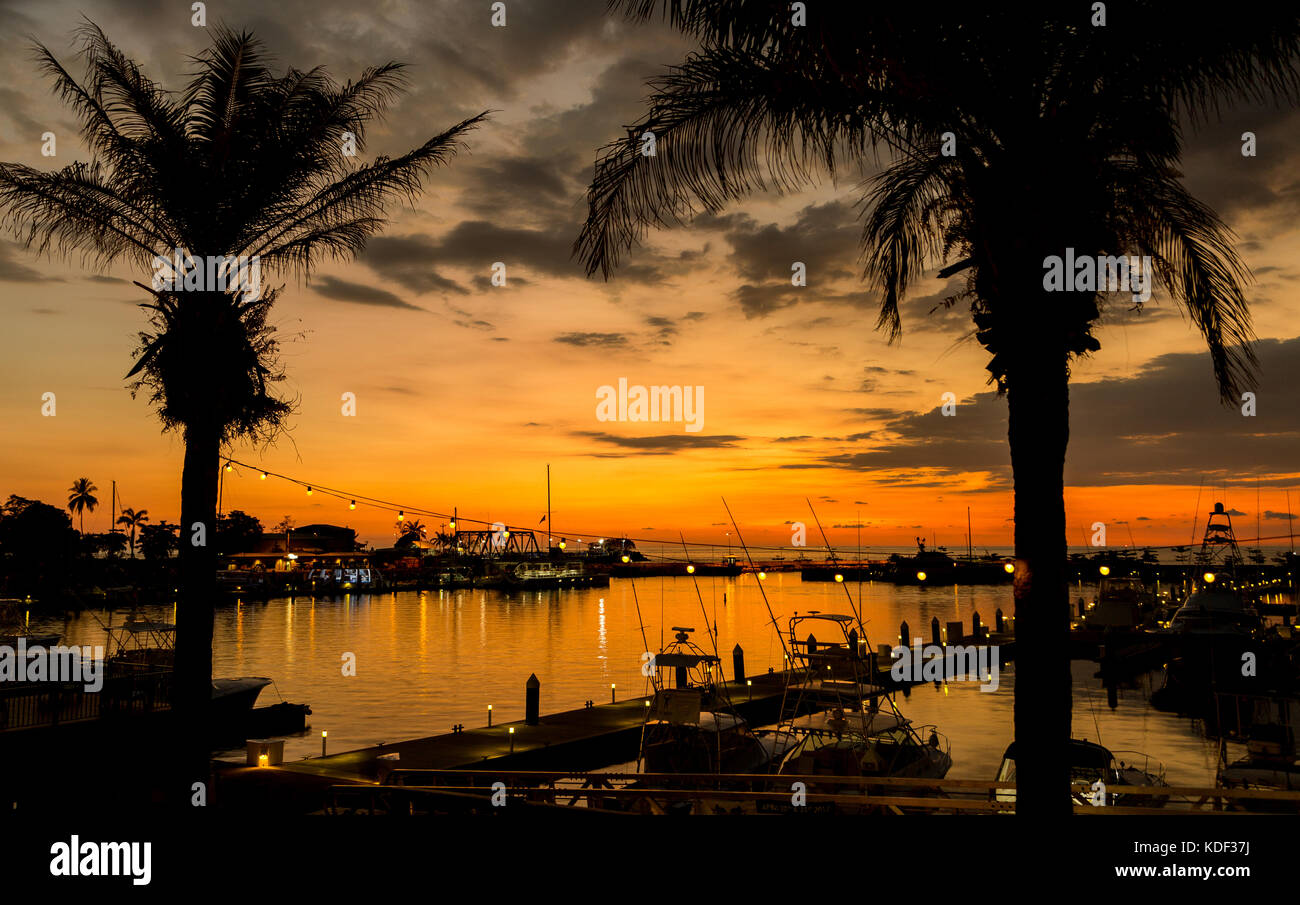 Marina Pez Vela, Quepos, Costa Rica, Central America Stock Photo - Alamy