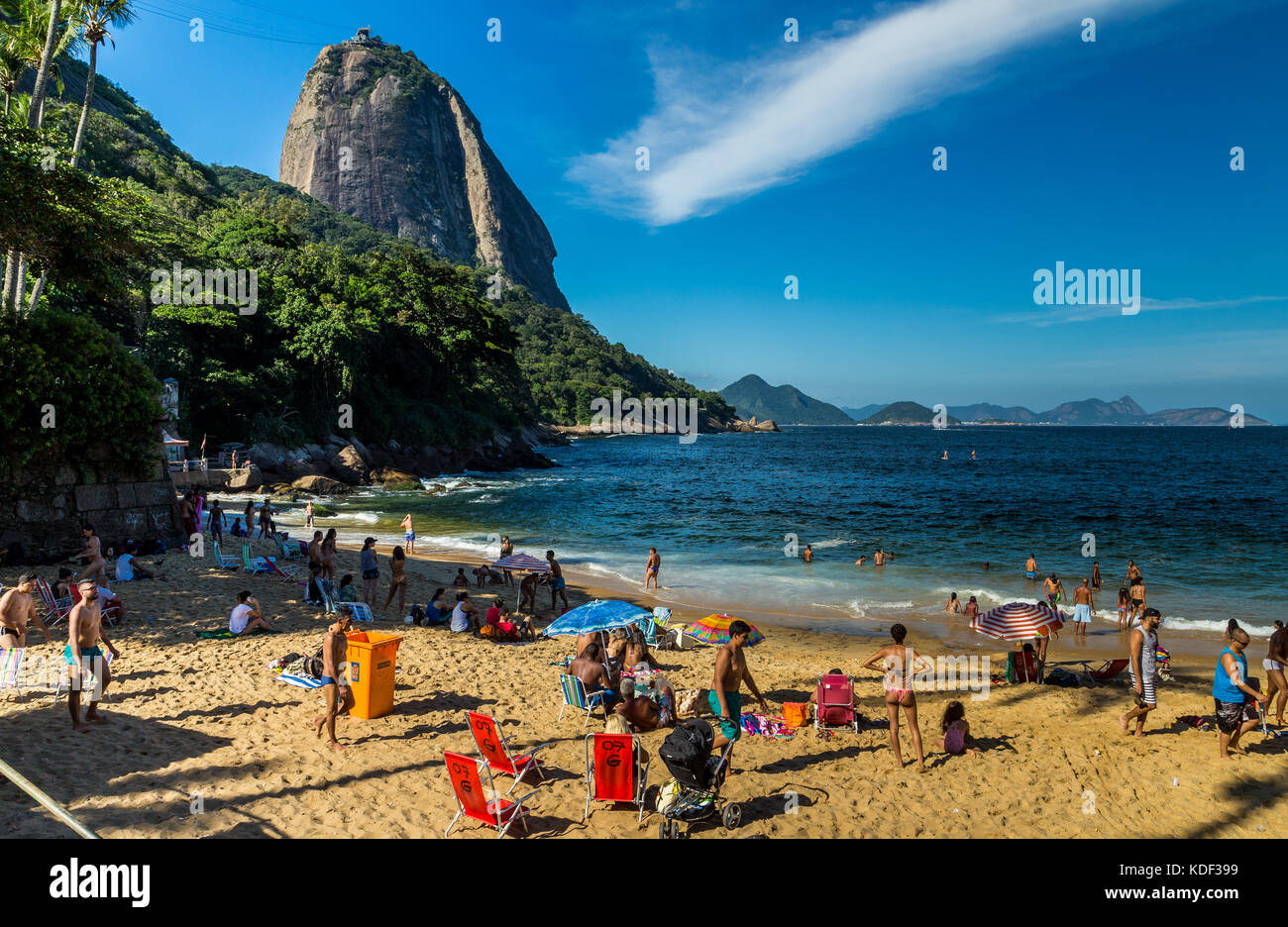Rio carnival beach parade hi-res stock photography and images - Alamy