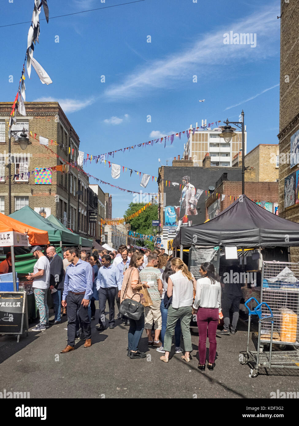 Whitecross Street Food Market High Resolution Stock Photography and ...