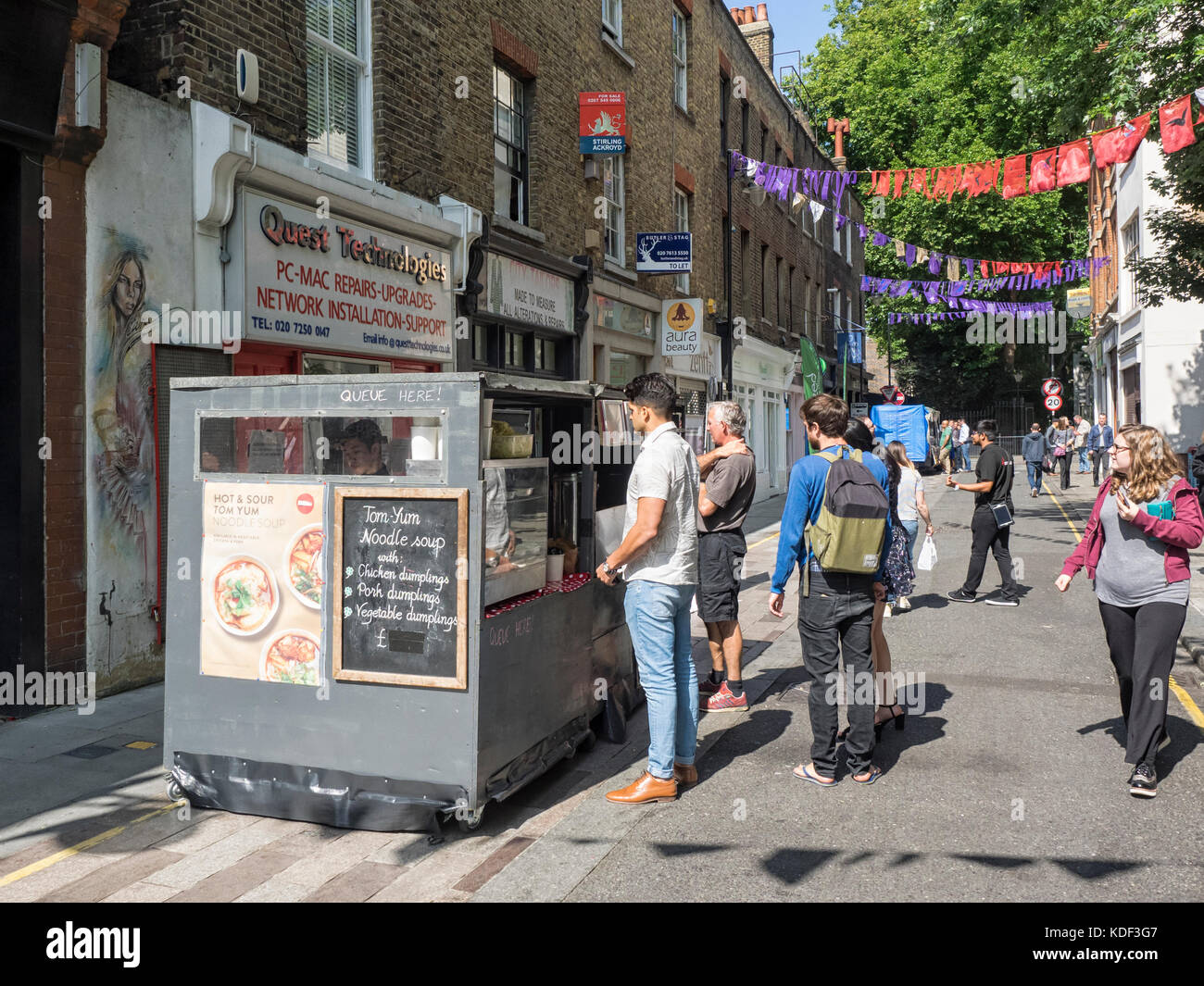 Whitecross Street Food Market High Resolution Stock Photography and ...