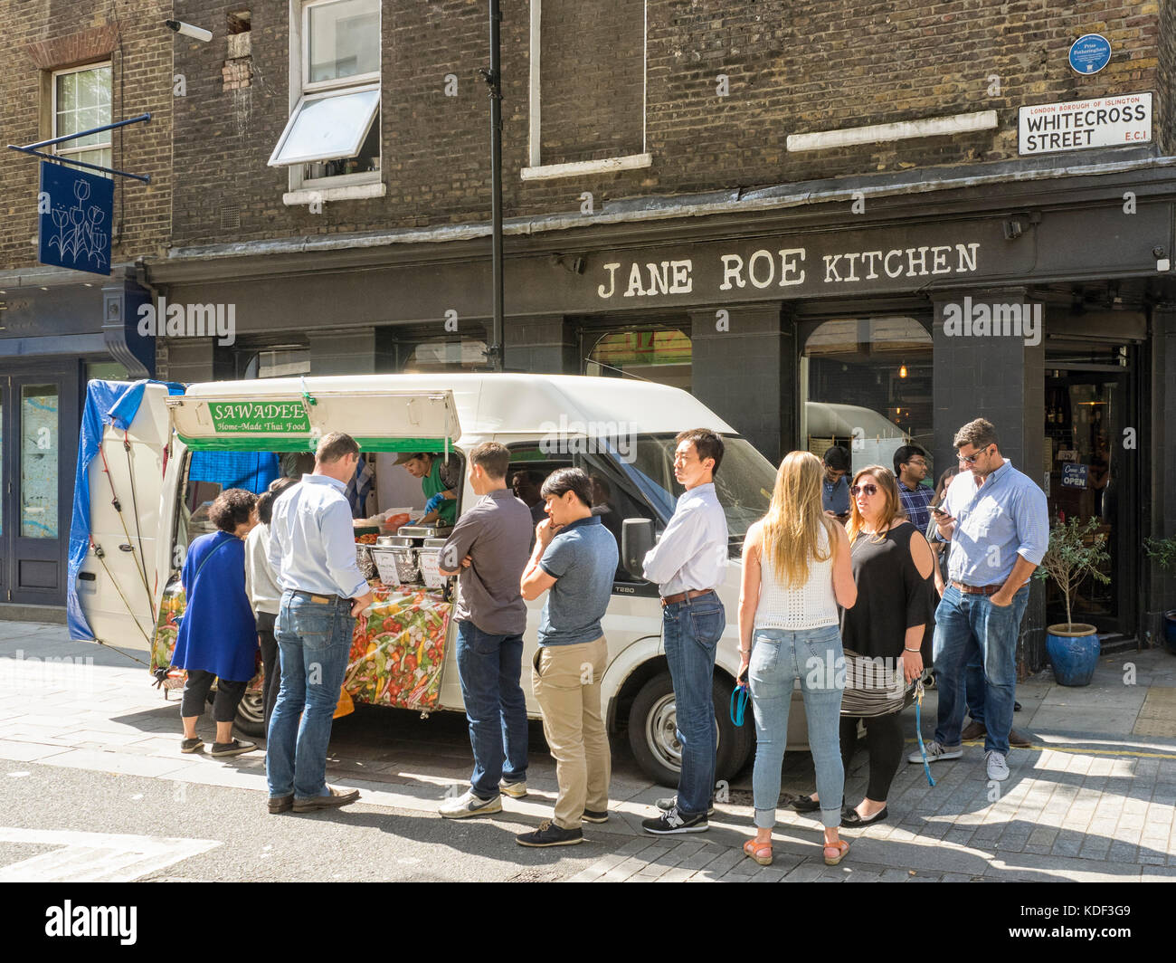Whitecross Street Food Market High Resolution Stock Photography and ...