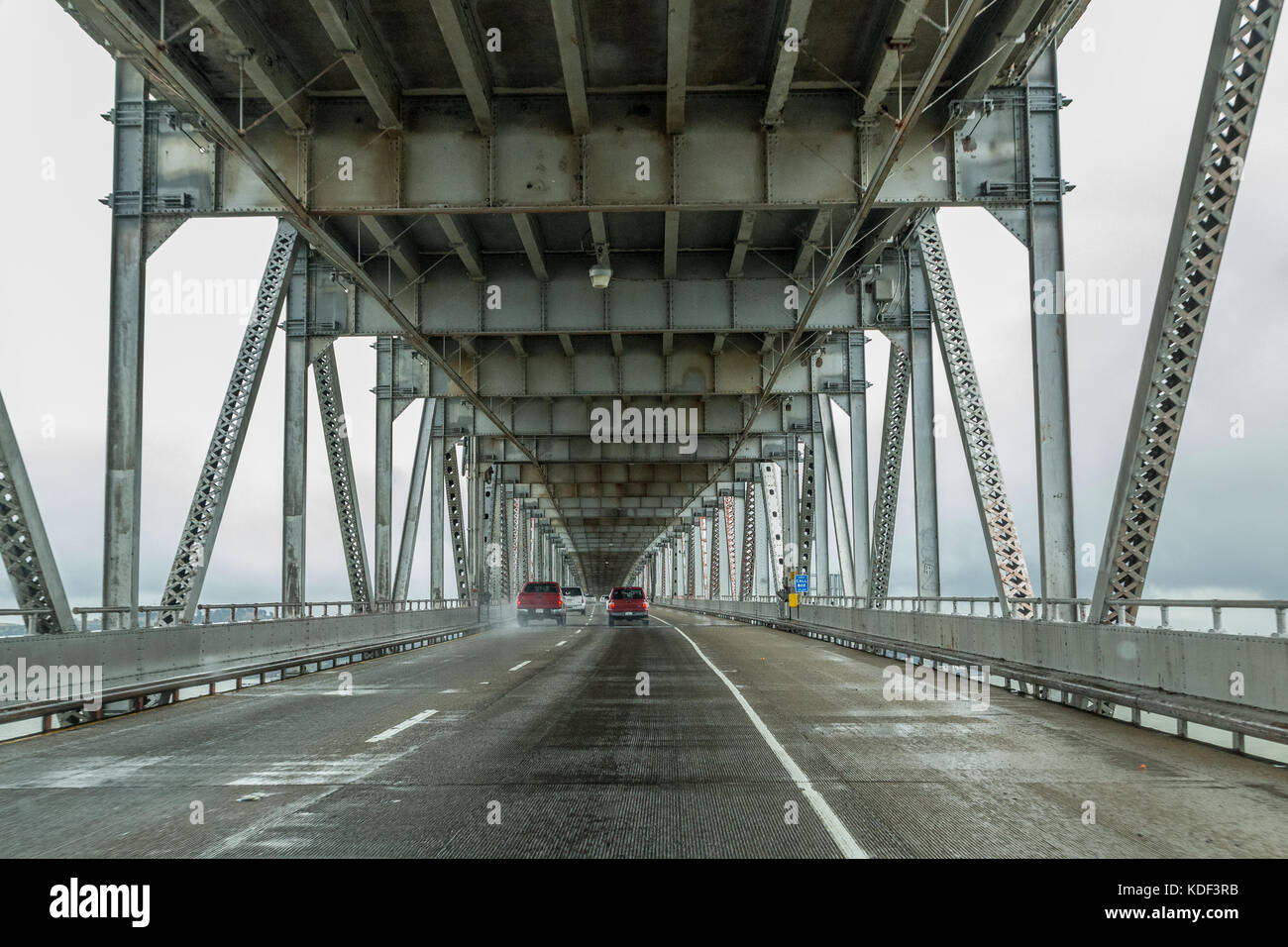 San Francisco–Oakland Bay Bridge, California, America Stock Photo - Alamy