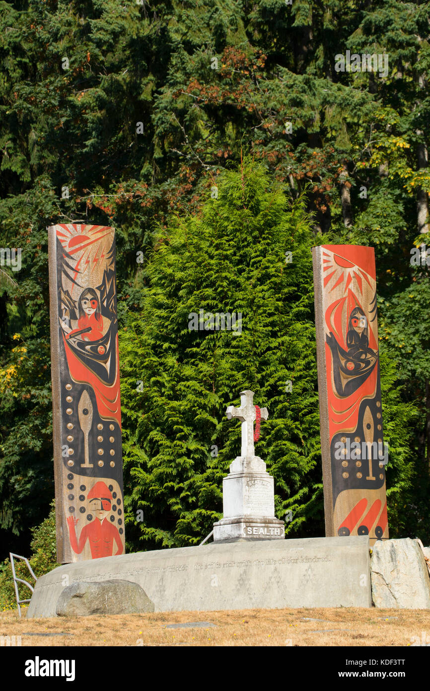 Chief sealth grave chief seattle hi-res stock photography and images ...