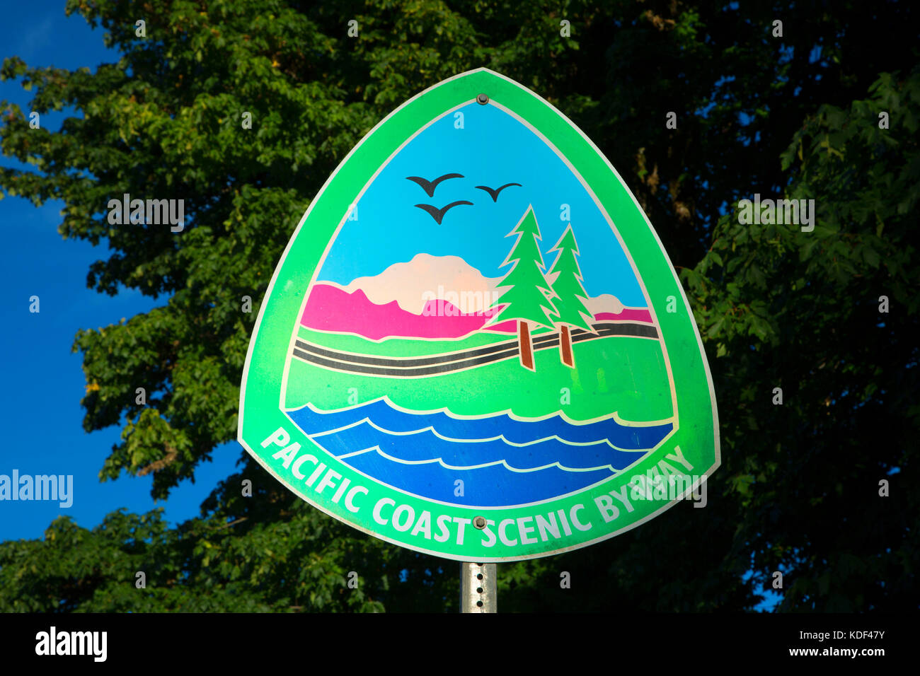 Washington State Scenic Byway Sign 110: Washington's Cascade Loop