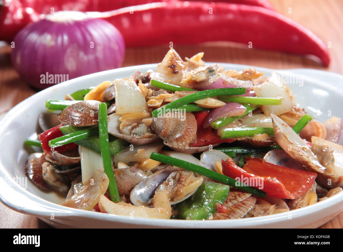 clam or mussel cuisine Stock Photo - Alamy