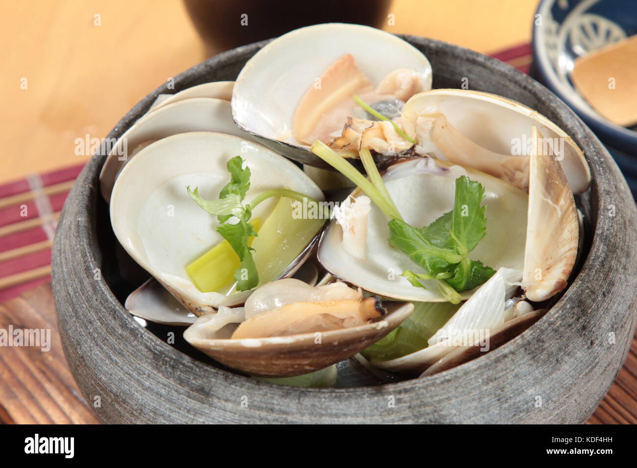 clam or mussel cuisine Stock Photo - Alamy
