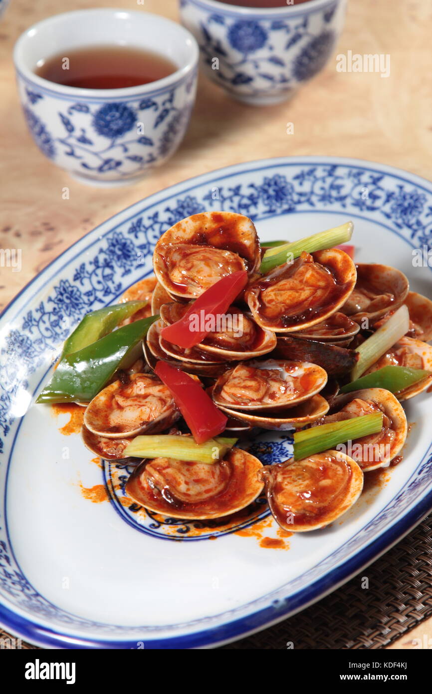 clam or mussel cuisine Stock Photo - Alamy