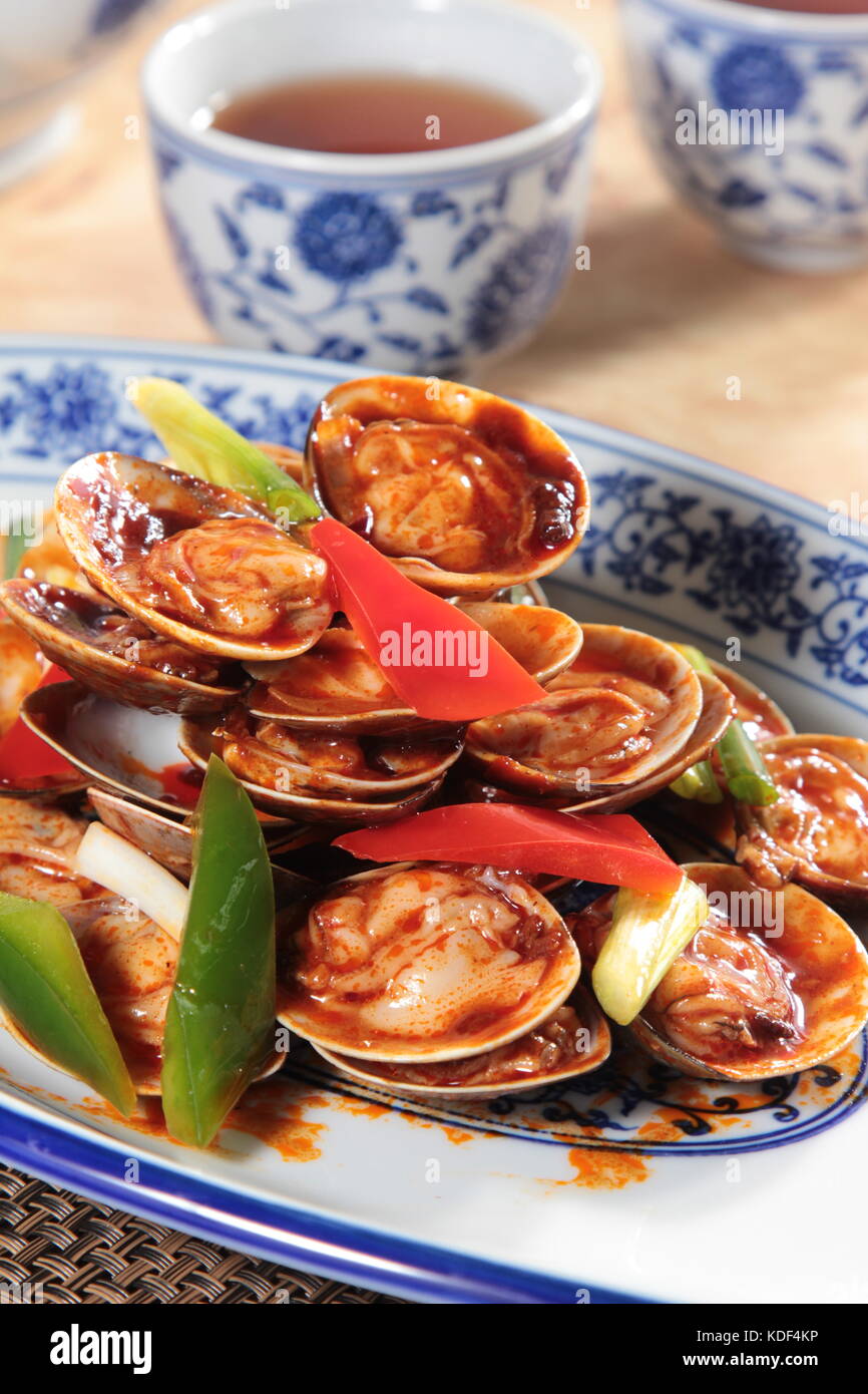 clam or mussel cuisine Stock Photo - Alamy