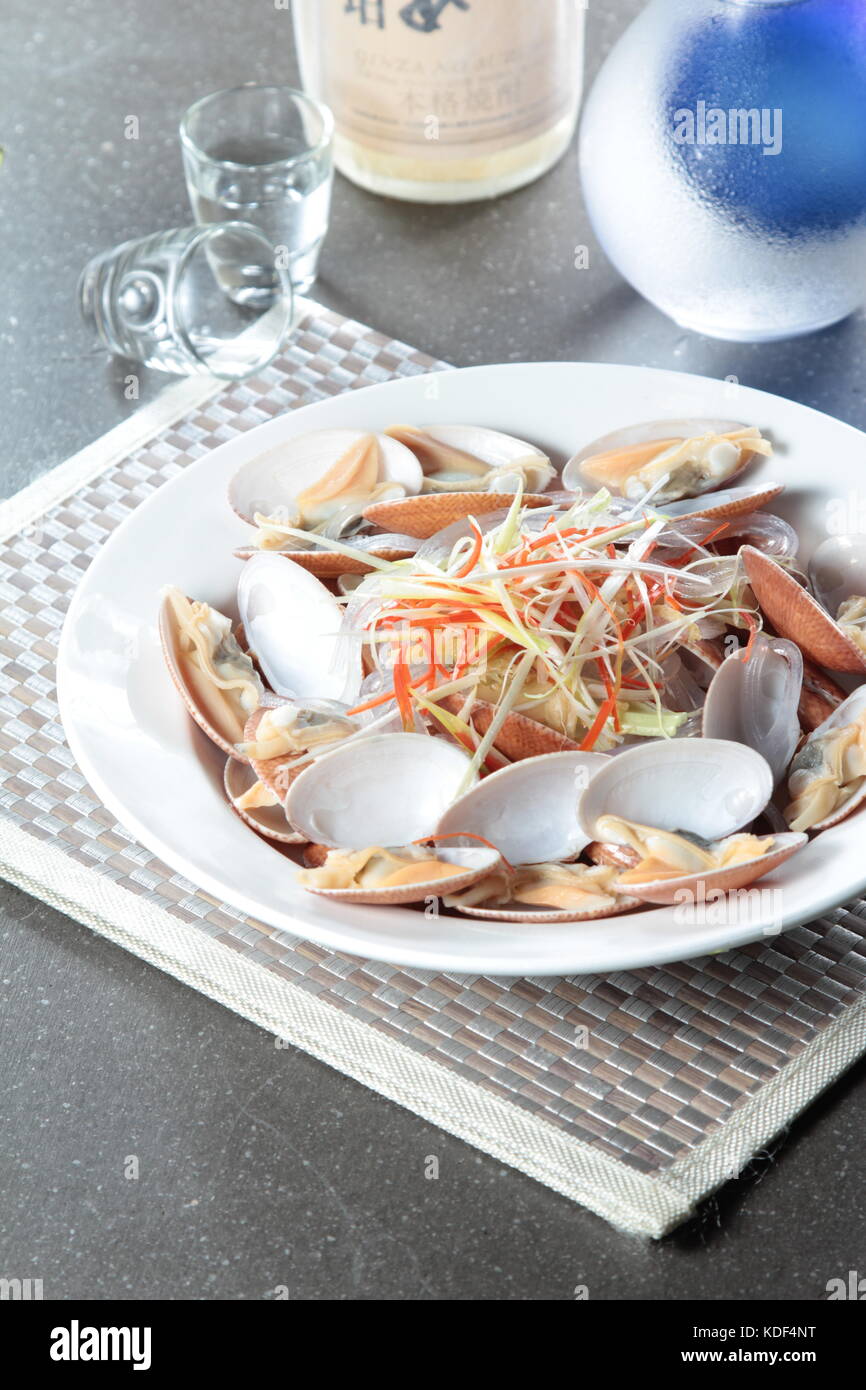 clam or mussel cuisine Stock Photo - Alamy