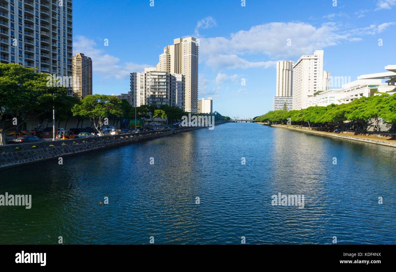 Ala wai canal hi-res stock photography and images - Alamy