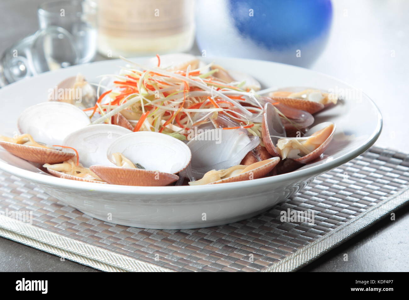 clam or mussel cuisine Stock Photo - Alamy