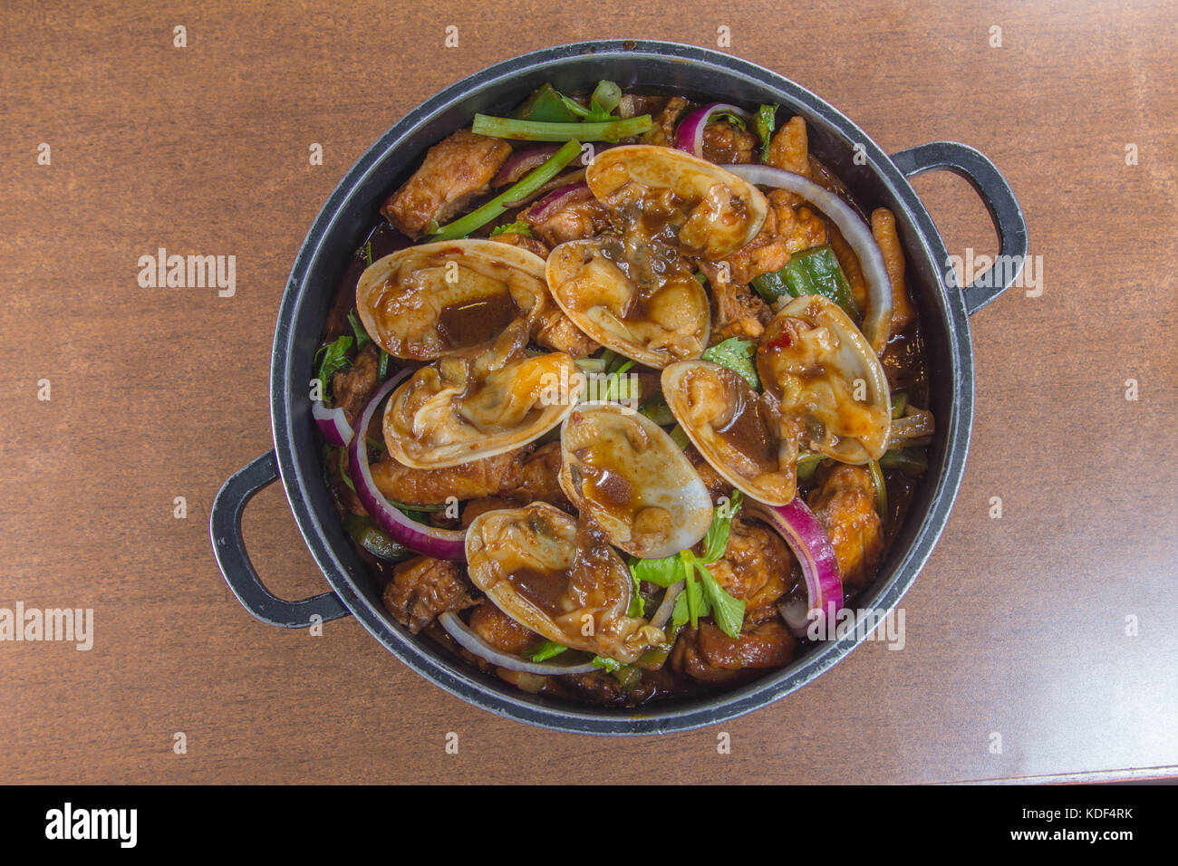 clam or mussel cuisine Stock Photo - Alamy