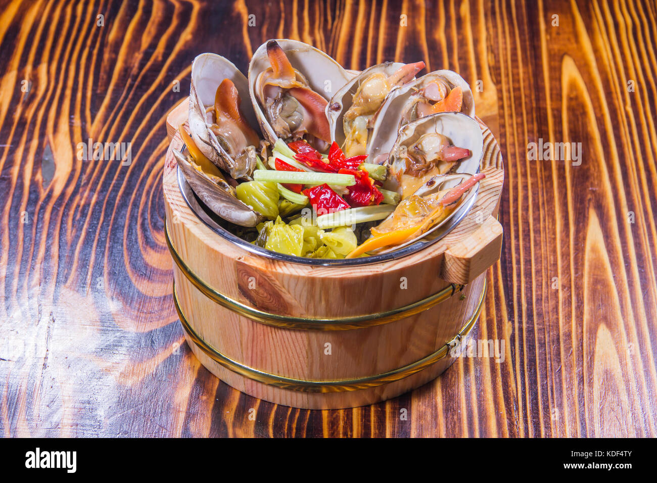 clam or mussel cuisine Stock Photo - Alamy