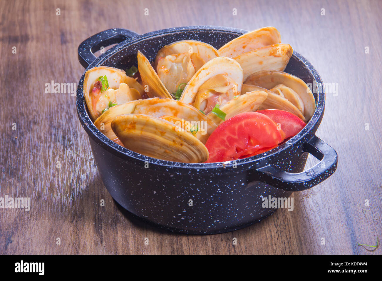clam or mussel cuisine Stock Photo - Alamy