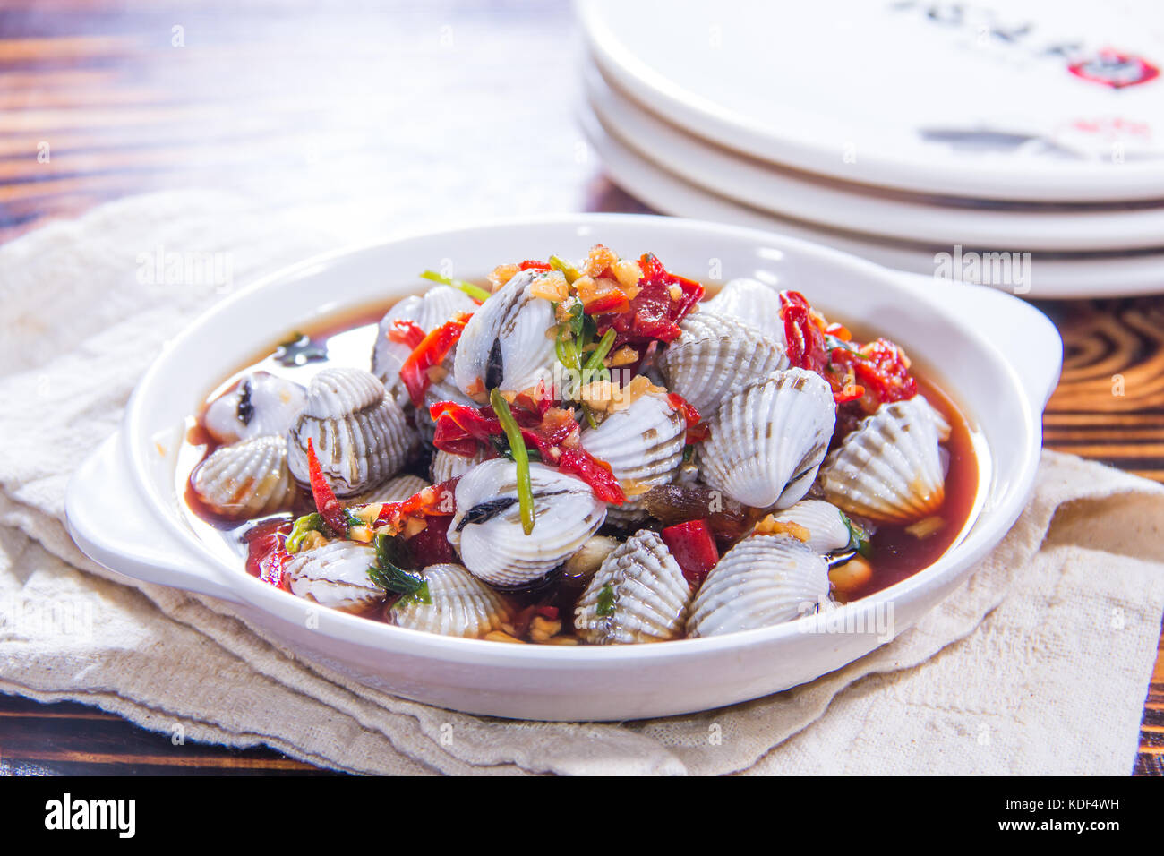 clam or mussel cuisine Stock Photo - Alamy