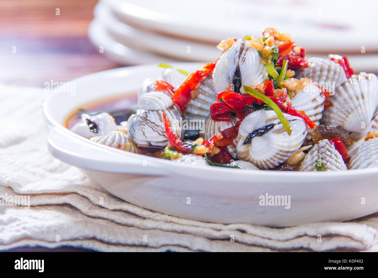 clam or mussel cuisine Stock Photo - Alamy