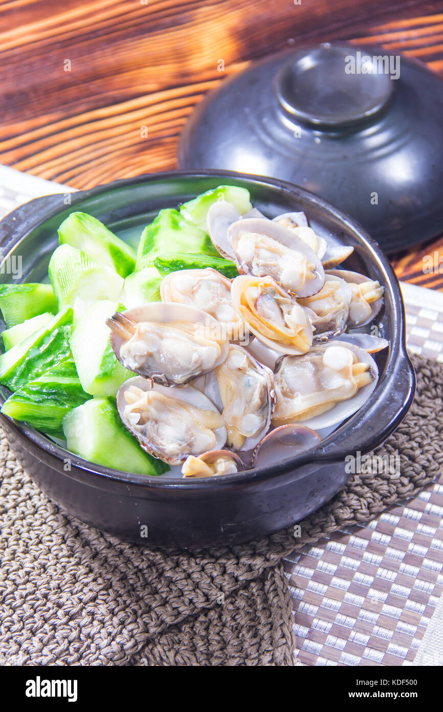 clam or mussel cuisine Stock Photo - Alamy
