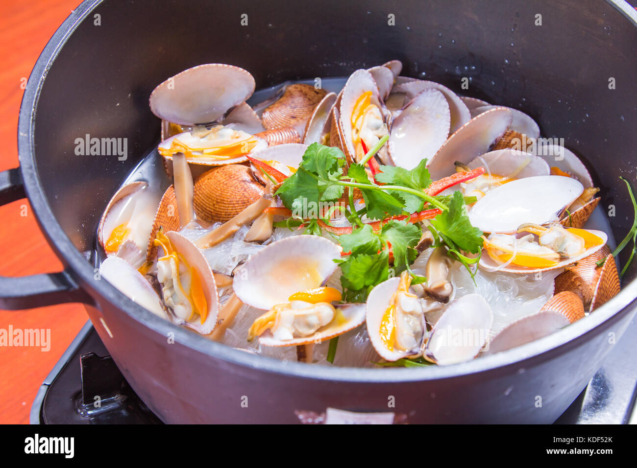 clam or mussel cuisine Stock Photo - Alamy