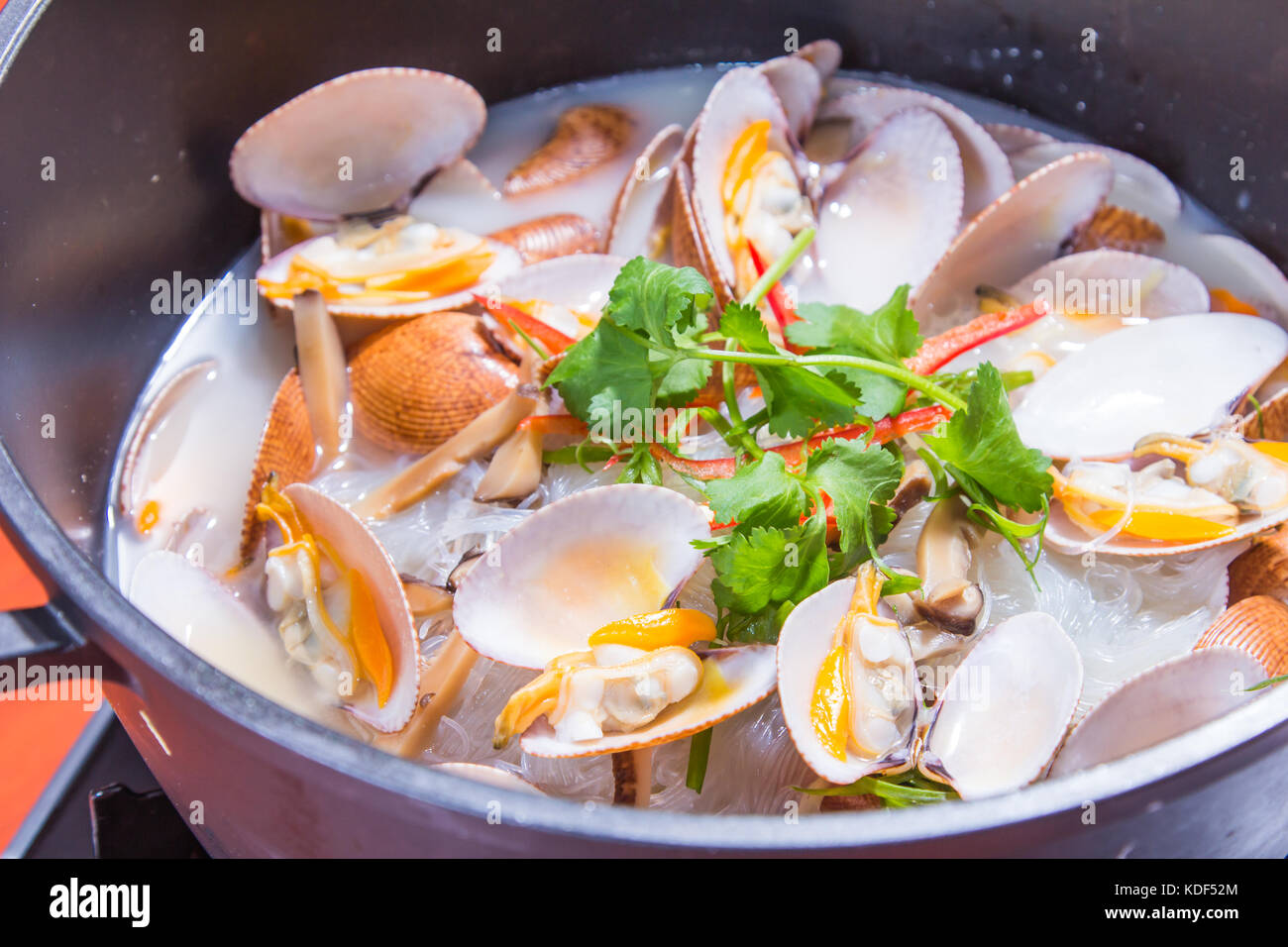 clam or mussel cuisine Stock Photo - Alamy
