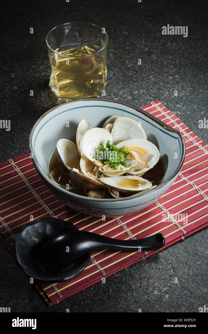 clam or mussel cuisine Stock Photo - Alamy