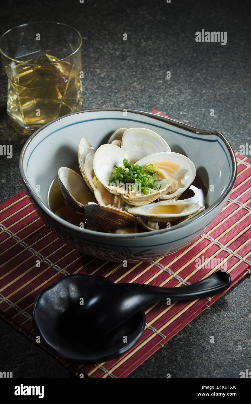 clam or mussel cuisine Stock Photo - Alamy
