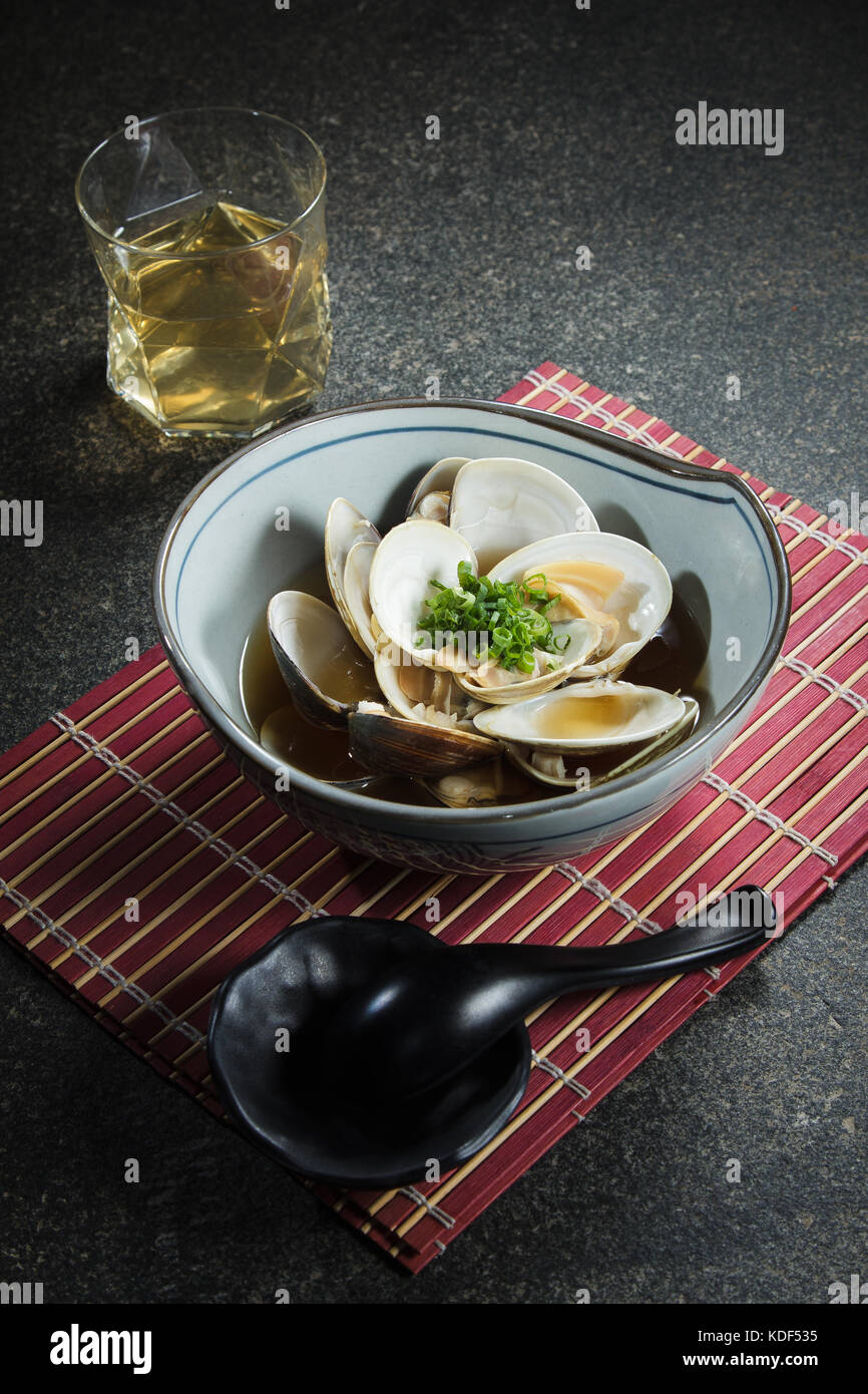 clam or mussel cuisine Stock Photo - Alamy