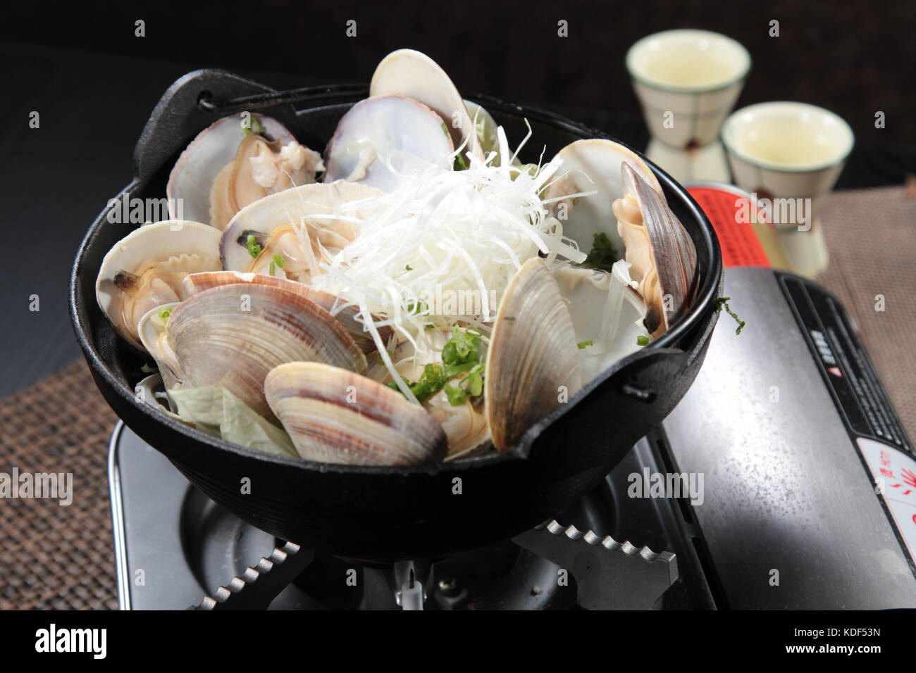 clam or mussel cuisine Stock Photo - Alamy