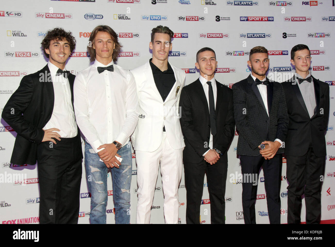 Sky Upfront Presentation - Arrivals Featuring: Francesco Bagnaia ...