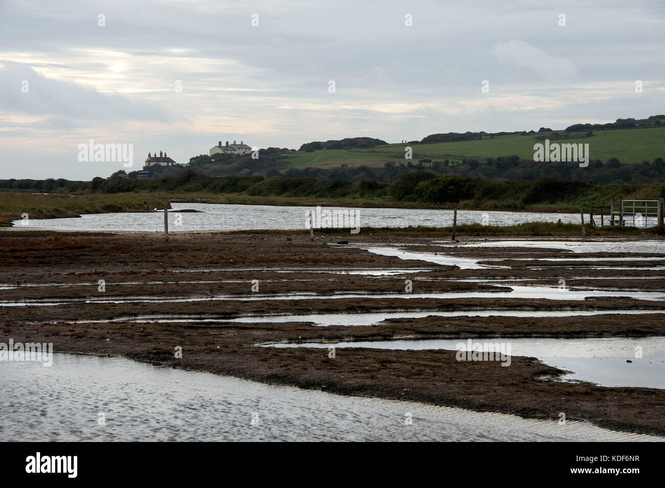 Seven Sisters Country Park situated at Exceat in East Sussex between ...