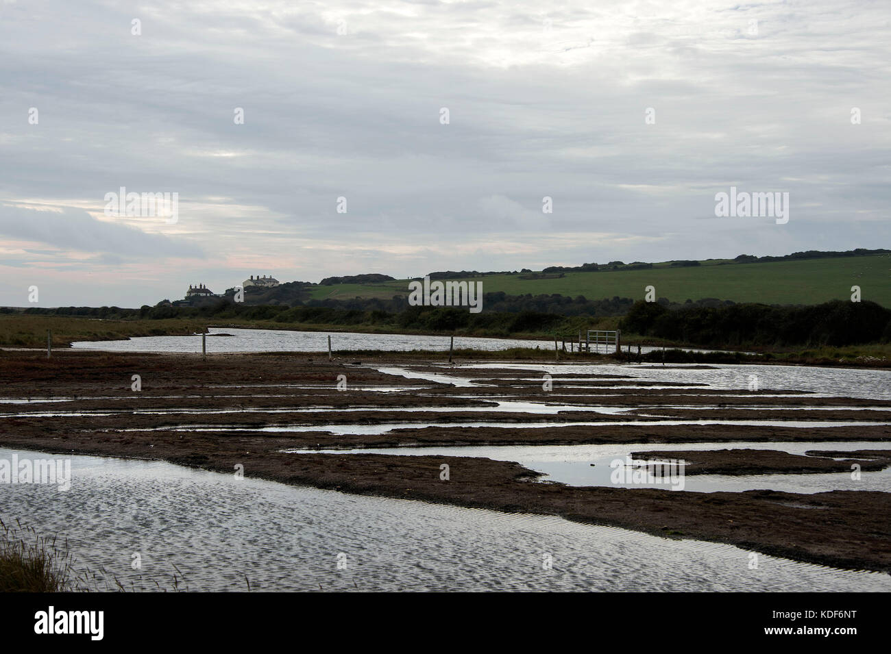 Seven Sisters Country Park situated at Exceat in East Sussex between ...