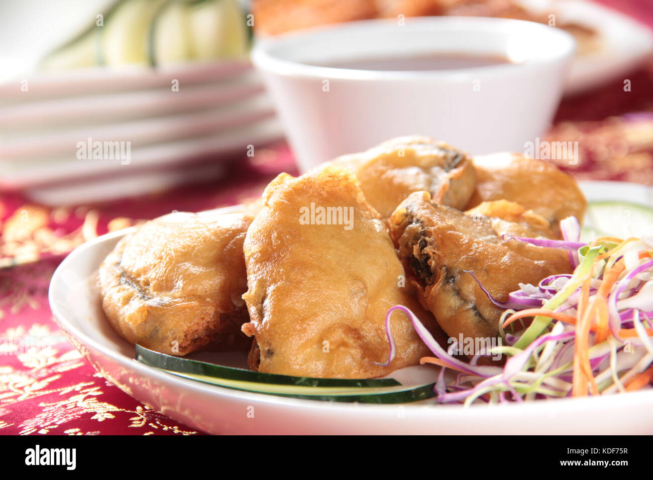 deep fried fish Stock Photo - Alamy