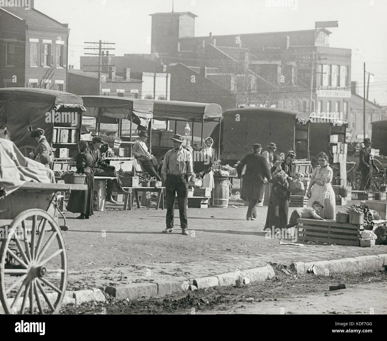Scene in Soulard Market. (Detail Stock Photo - Alamy