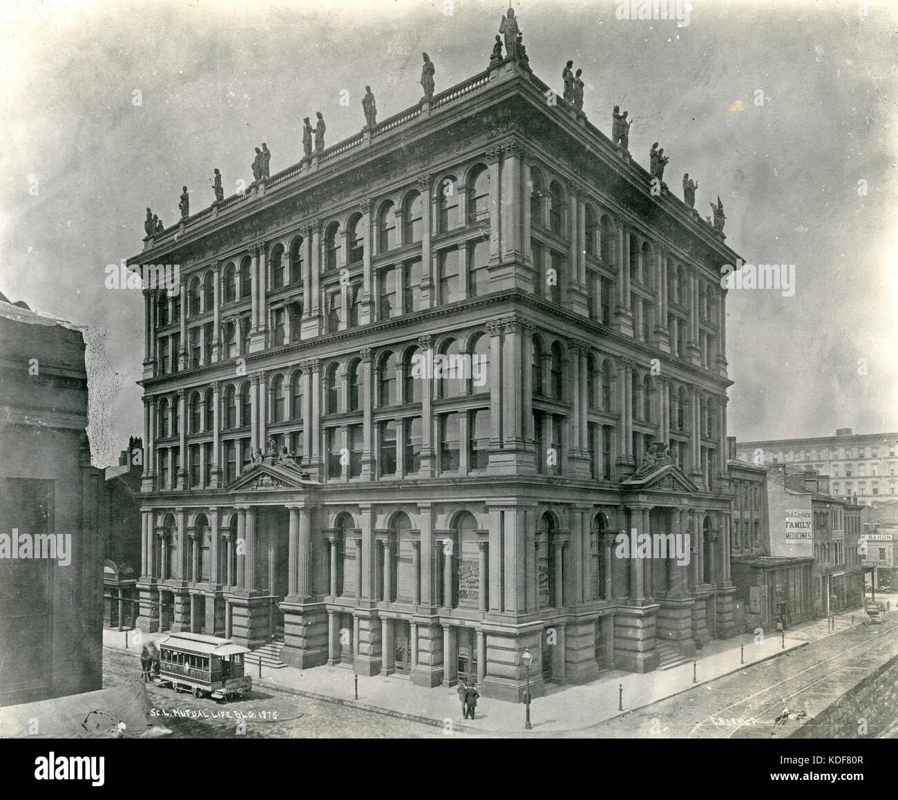 Mutual Life Insurance Building, northwest corner of Sixth and Locust ...