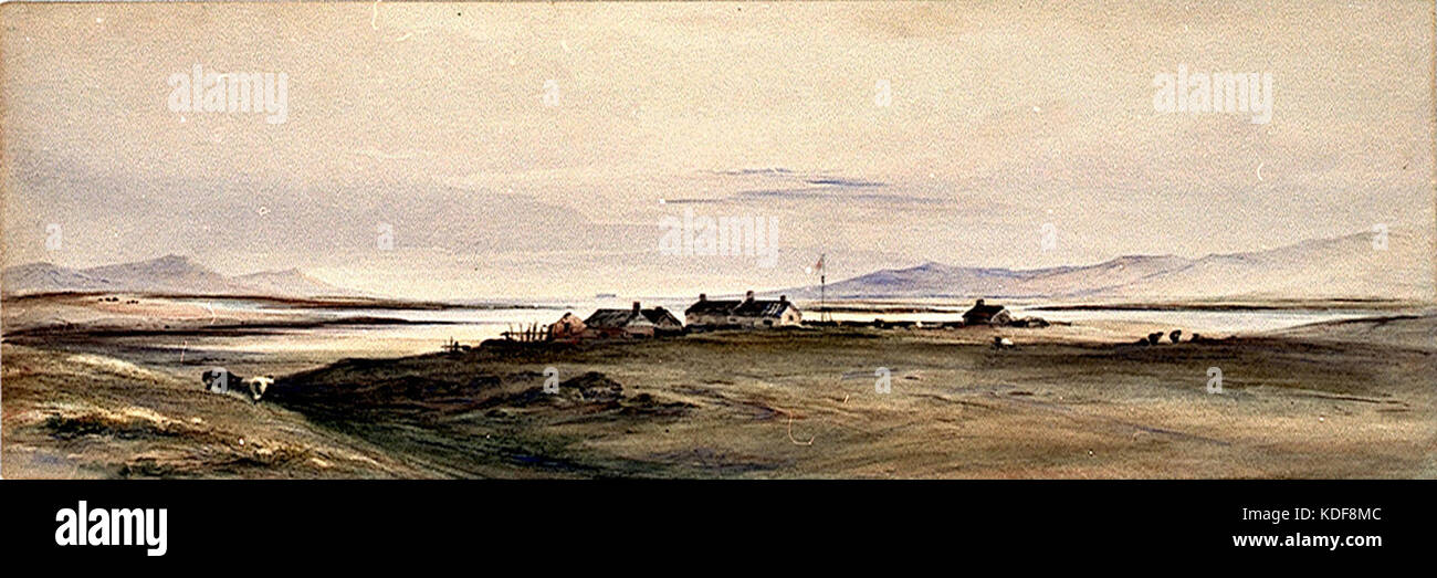 Port Louis 1834 Stock Photo - Alamy