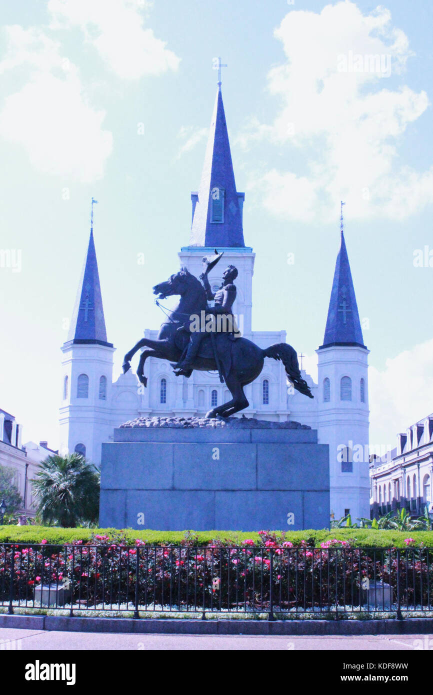 Jackson Square in NOLA Stock Photo - Alamy
