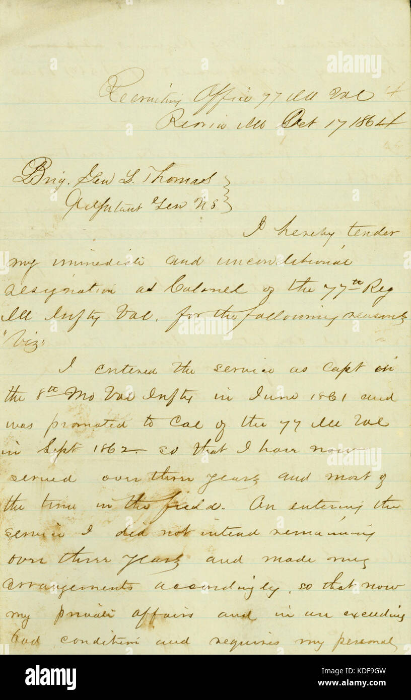 Brig gen thomas hi-res stock photography and images - Alamy