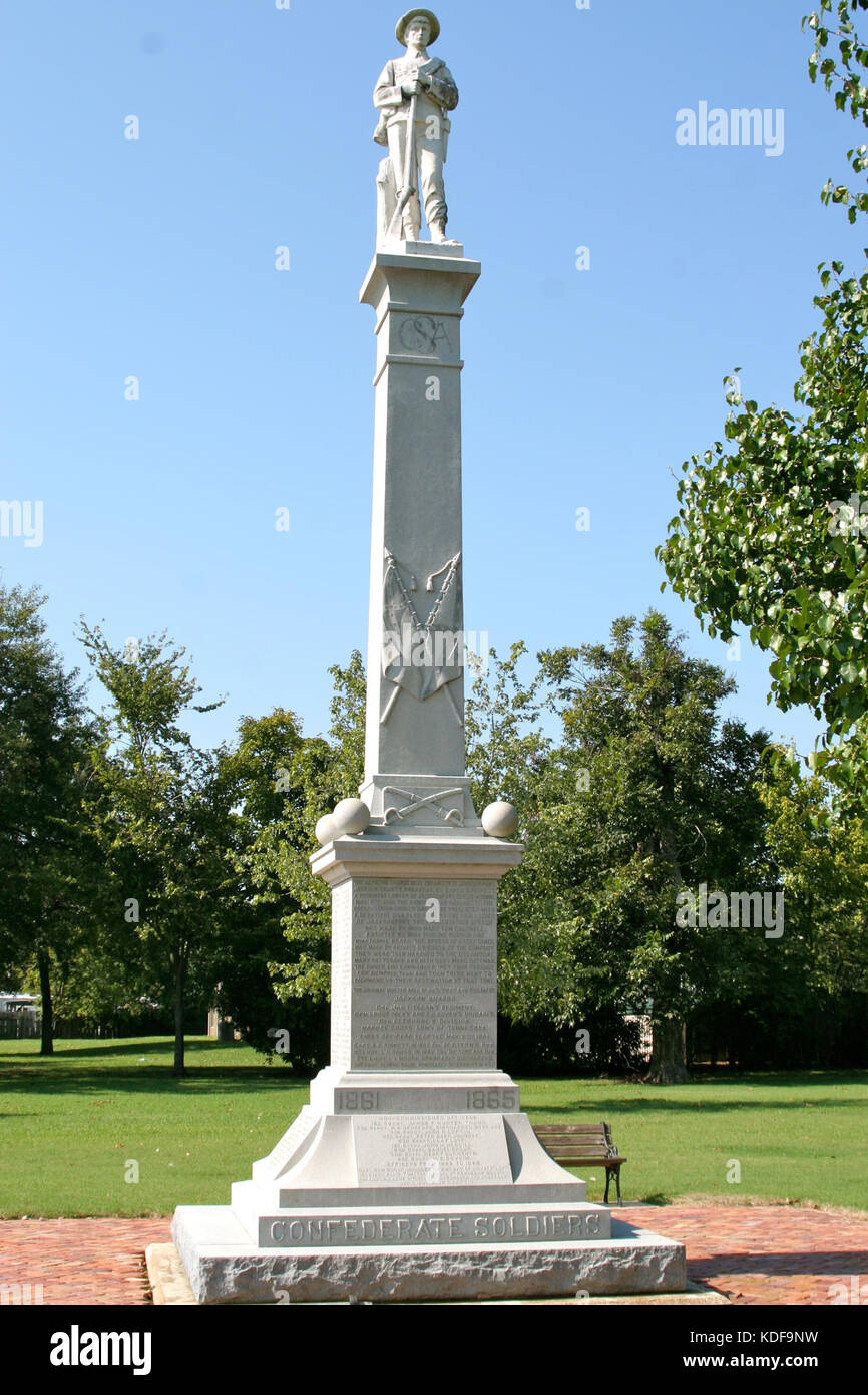 Jackson Guards Memorial Jacksonport AR Stock Photo - Alamy