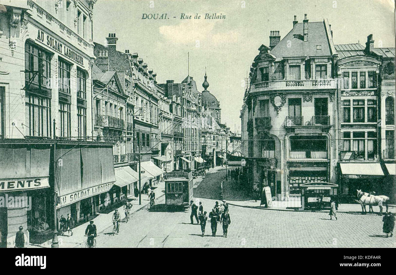 A historical overview of the Lion DOUAI Rue de Bellain, exploring its ...