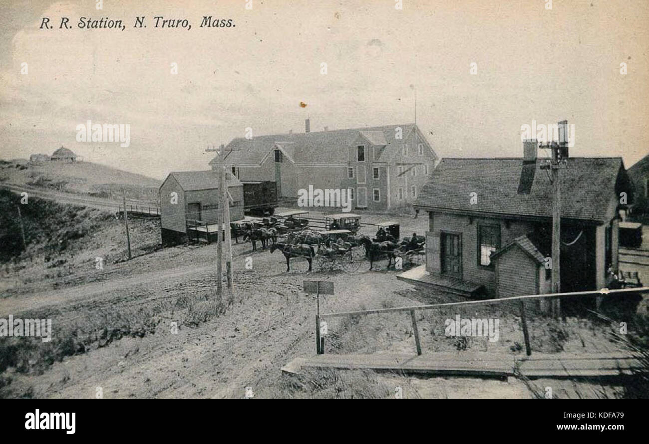 North Truro, Massachussetts Station Stock Photo - Alamy