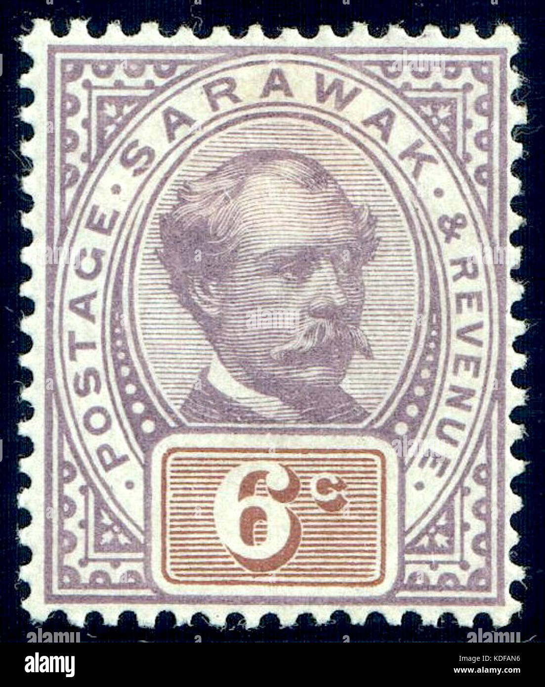 Sarawak stamps hi-res stock photography and images - Alamy