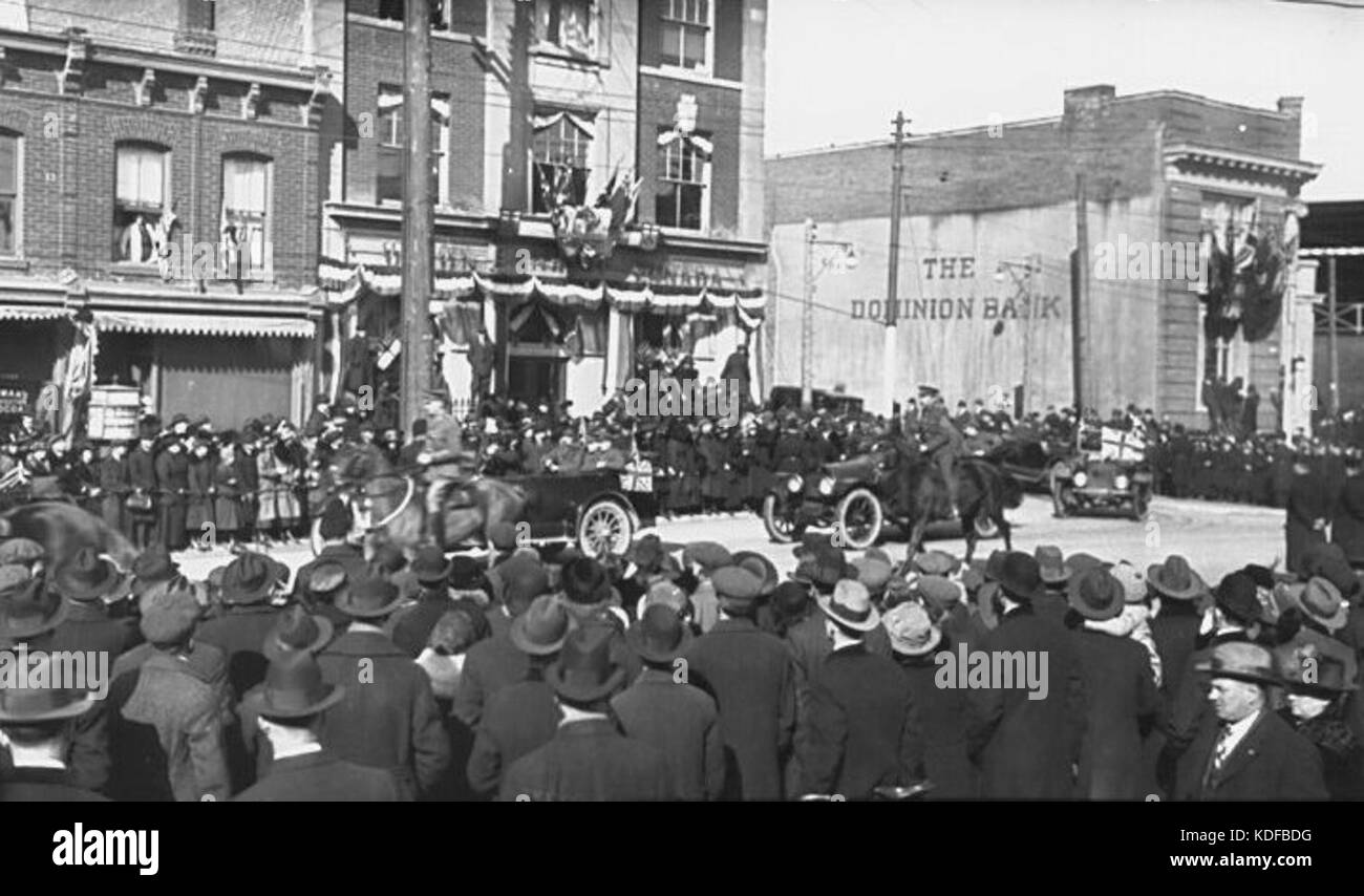 Homecoming troops World War I Stock Photo - Alamy